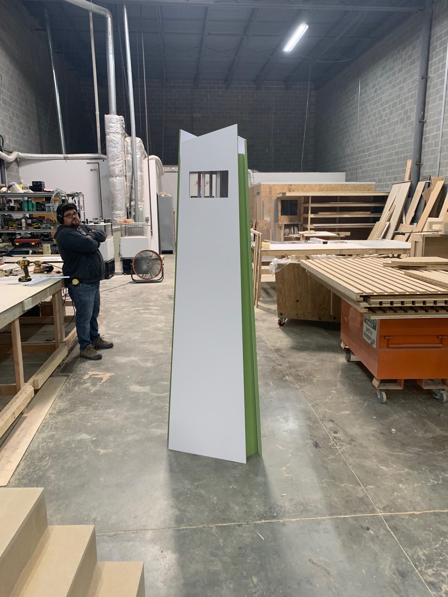 Custom commercial millwork – Angle Architecture
